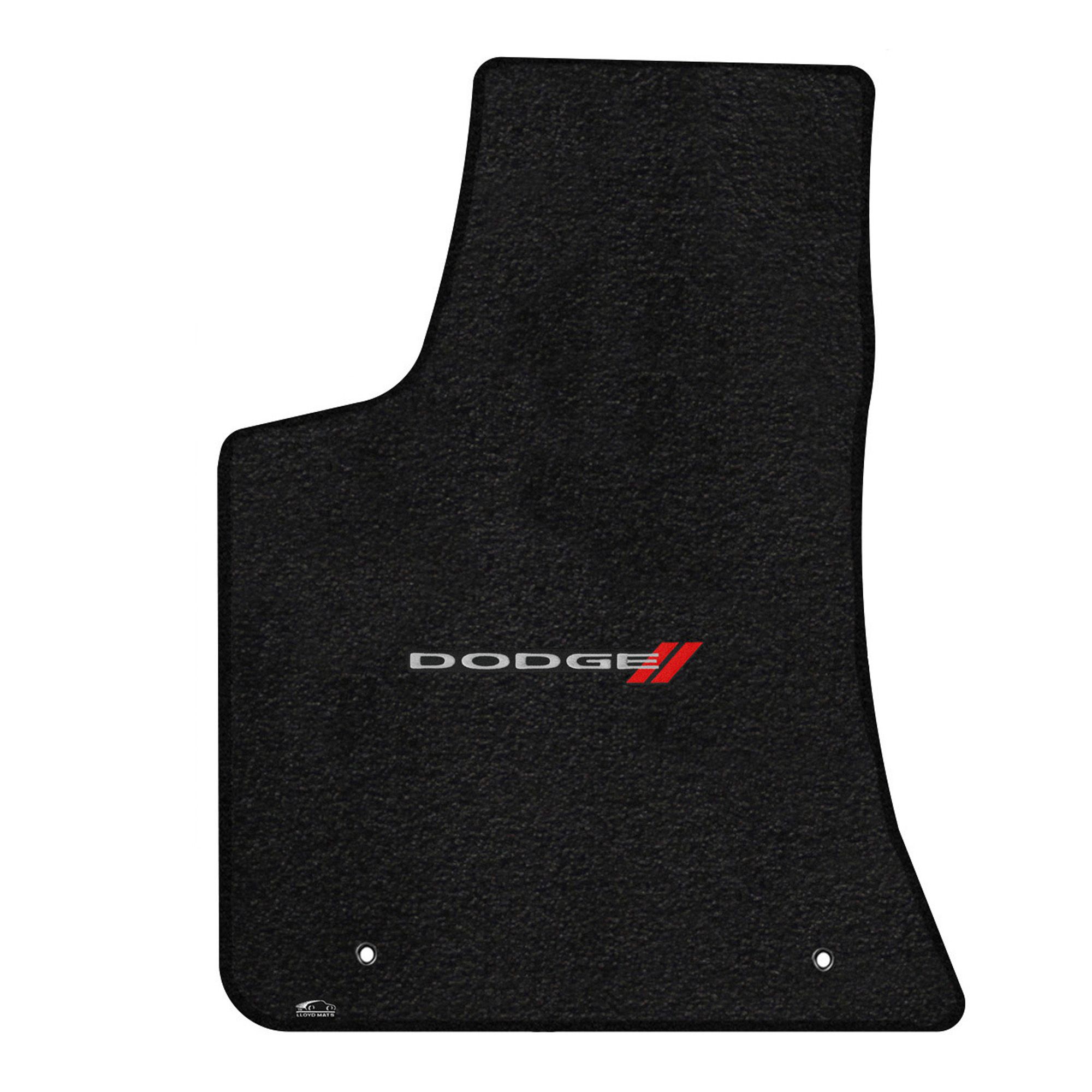 Lloyd Mats Car Floor Mat Dodge & Stripes Logo for Dodge 2017-2022 ...